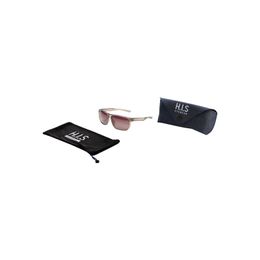 H.I.S. Sonnenbrille H.I.S "Polarisierende Gl&auml;ser reduzieren st&ouml;rende Reflexionen beim Tragen", hellbraun transparent, transparent, Sonnenbrillen Sonnenbrille, sportlich-modischer Stil f&uuml;r SIE und IHN