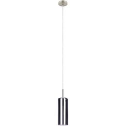 Eglo H&auml;ngeleuchte "SELVINO Pendellampe - Stahl - E27 - 1X15W - IP20", nickel, matt, 1, &Oslash; 10cm H: 110cm, 1 Stk., Leuchten, H&auml;ngelampe, Deckenlampe, Wohnzimmer, Esszimmer, H110 x &Oslash;10 cm, H&auml;ngeleuchte