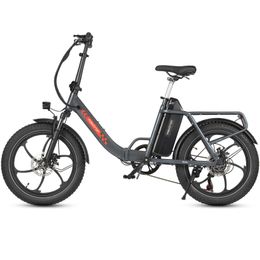 Maxtron Mule, Falt-E-Bike, All-Terrain E-Bike, 20" Zoll, grau