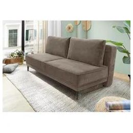 Jockenh&ouml;fer Schlafsofa JOCKENH&Ouml;FER GRUPPE "Maestro, B: 203 cm, Liegefl. 161x200 cm, Dauerschl&auml;fer", taupe 426, 18, B:203cm T:111cm, Korpus: 100% Polyester;Kissen: 100% Polyester, Sofas, Schlafsofa, mit Bettfunktion & Bettkasten, Tonnentaschenfederkern