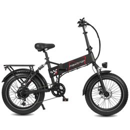 Maxtron Polaris, Falt-E-Bike, Off-road E-Bike, 20" Zoll, schwarz