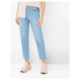 5-Pocket-Jeans Brax "Style CAROLA S", Damen, Gr. 42L (84), Langgr&ouml;&szlig;en, hellblau, Denim/Jeans, 75% Baumwolle, 17% Polyester, 5% Elastomultiester, 3% Elasthan, Jeans 5-Pocket-Jeans