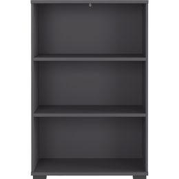 Germania Aktenregal 4246-547 GW-Profi, in Graphit, melaminharzbeschichtet, 80 x 123 x 40 cm (BxHxT)