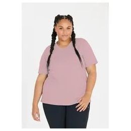 Funktionsshirt Endurance "Annabelle", Herren, Gr. 44, hellbraun, braun, 100% Polyester, unifarben, normal, Rundhals, Shirts Funktionsshirt, mit stylischem V-ausschnitt