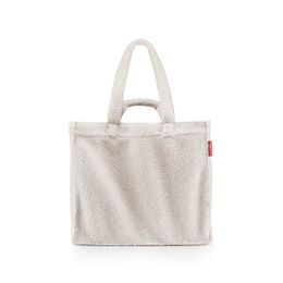 Shopper Reisenthel "softshopper", teddy sand, B:38,5cm H:18cm T:47cm, Polyester, Taschen, Shopper, 1 Hauptfach, kleine Innentasche mit Rei&szlig;verschluss, 4 Tragehenkel