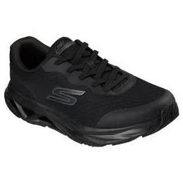 Slip-On Sneaker Skechers "GLIDE-STEP VORTEX-AVALIN", Herren, Gr. 46, schwarz, Lederimitat, Textil, unifarben, Schuhe, Laufschuh, Sportschuh mit Ultra Light Cushioning
