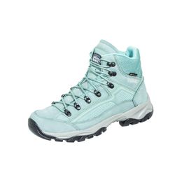 Wanderschuh Meindl "Baltimore Lady GTX", Damen, Gr. 6, blau (t&uuml;rkis), Obermaterial: 50% Rindsleder Leather cow. 50% Lammleder LEL., Schuhe Wanderschuh