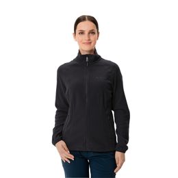 Fleecepullover Vaude "WOMEN'S ROSEMOOR FLEECE JACKET II", Damen, Gr. 48, schwarz, Fleece, Obermaterial: 100% Polyester, ohne Ausschnitt, B&uuml;ndchen, Sweatshirts Fleecepullover, mit Logopr&auml;gung, mit Polartec Technologie, hochschlie&szlig;ender Kragen