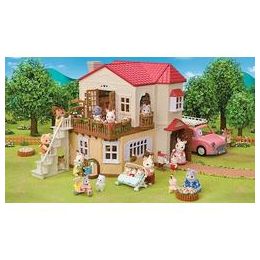 Spielwelt Sylvanian Families "Stadthaus mit Dachzimmer (5716)", bunt, Spielfigurenwelten, Kinder, Kunststoff