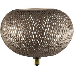 Segula LED-Filament "LED Floating Bamboo", Energieeffizienz: G (A-G), braun (bronze), L:240cm &Oslash;:300cm, Leuchtmittel, LED Floating Bamboo Oval 300 bronze, E27, 5W, 2200K, 330lm