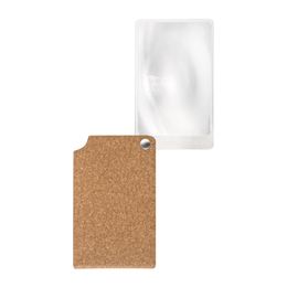 Eschenbach OPTIK Einschlaglupe "visoPOCKET, ideal f&uuml;r Senioren", braun, B:7,4cm H:4,8cm, Lupen, Hochwertige Lupe im Taschenformat mit Lederetui