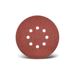 Menzer Klett-Schleifscheiben &Oslash; 150 mm K36 8-Loch Set 25 St&uuml;ck (231571036)
