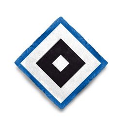 Dekokissen Hamburger SV "Hamburger SV Kissen HSV Nickikissen HSV", Gr. 1 Stk., mehrfarbig, 100% Polyester, Dekokissen_Sitzkissen_Kissenh&uuml;llen