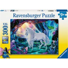 Puzzle Ravensburger "Kristall-Einhorn", bunt, Puzzles, KinderB:36cm H:49cm, Pappe, Made in Germany, B:36cm H:49cm