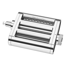 KitchenAid K&uuml;chenmaschinen Zubeh&ouml;r-Set "3-in-1-Nudelvorsatz 5KSM3MPA", edelstahl, B:26,4cm H:6,1cm T:16,5cm, K&uuml;chenmaschinen-Aufs&auml;tze, Walze und Schneider aus hochwertigem Edelstahl
