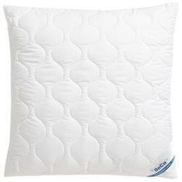 Kopfkissen Beco "EcoWell", beige (natur), B:80cm L:80cm, Obermaterial: 100% Polyester, Kopfkissen, Kissen in den Gr&ouml;&szlig;en 40x80 cm und 80x80 cm erh&auml;ltlich
