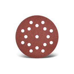 Menzer Klett-Schleifscheiben &Oslash; 125 mm K60 17-Loch Set 50 St&uuml;ck (231871060)