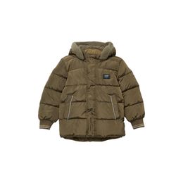 Steppjacke s.Oliver JUNIOR, Jungen, Gr. 110, braun, Steppware, Obermaterial: 100% Polyester. Futter: 100% Polyester, unifarben, normal h&uuml;ftbedeckend, Rundhals, B&uuml;ndchen, Jacken Steppjacke, mit abnehmbarer Kapuze