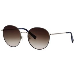 Sonnenbrille BRENDEL EYEWEAR "BRENDEL eyewear Sonnenbrille", Damen, k&uuml;hnes nachtblau, silber, Sonnenbrillen Sonnenbrille