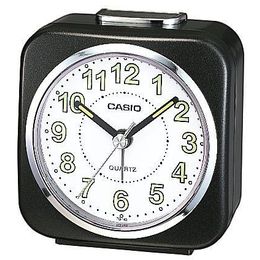Quarzwecker Casio "TQ-143S-1EF", schwarz, Wecker, Reisewecker, Wecker, Reisewecker, Beleuchtung, Schlafzimmer, Geschenkidee