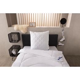 Microfaserbettdecke Beco "Medibett, Bettdecken f&uuml;r Sommer und Winter, in drei Bezugsvarianten", wei&szlig;, B:135cm L:200cm, Bezug: 100% Polyester. F&uuml;llung: 100% Polyester, Bettdecken, Microfaserbettdecke, Bettdecke 135x200 cm, allergiker geeignet (Hausstauballergiker)