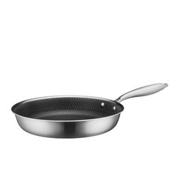 M&auml;ser M&auml;ser Bratpfanne 24 cm, Edelstahl Hestia Keramik Silber / Schwarz