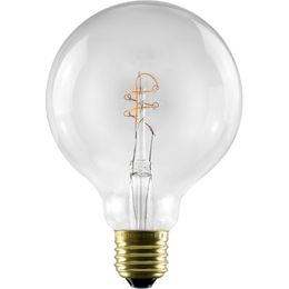 Segula LED-Filament "LED Globe 95 klar, E27", Energieeffizienz: G (A-G), transparent, klar, L:12,5cm &Oslash;:9,5cm, Leuchtmittel