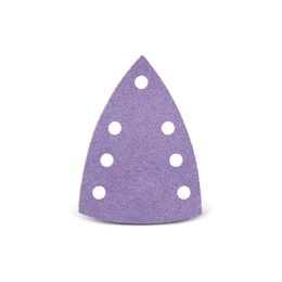 Menzer Klett-Schleifbl&auml;tter 150 x 100 mm K60 7-Loch Set 50 (261381060)