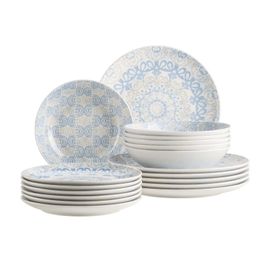 M&auml;ser M&auml;ser Teller Set, Porzellan Ornea