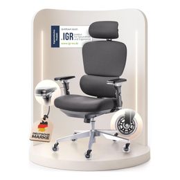 WINTONCOVE Arthur B&uuml;rostuhl Ergonomisch &ndash; Schwarz