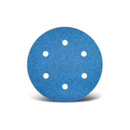 Menzer Klett-Schleifscheiben &Oslash; 150 mm K36 6-Loch Set 25 St&uuml;ck (231415036)