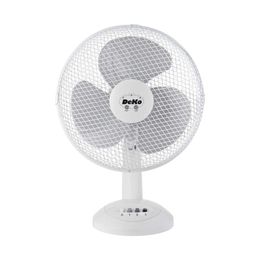DEKO Tischventilator 30cm, 40W, osz. B 305 Stratos ws)