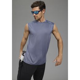 H.I.S. Sonnenbrille H.I.S "hochwertige blauverspiegelte polarisierende Gl&auml;ser", blau, kontrastfarbene Details, Sonnenbrillen Sonnenbrille, Vollrandrahmen, ovale Form, f&uuml;r SIE und IHN