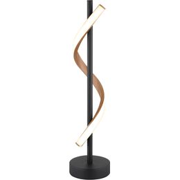 Globo LIGHTING Tischleuchte "WATKINS", schwarz matt, &Oslash; 15,5cm H: 49,3cm, 1 Stk., Leuchten, Tischlampe Nachttischlampe Deko-Tischleuchte Schlafzimmer, Tischleuchte