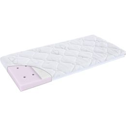 Tr&auml;umeland Babymatratze TR&Auml;UMELAND "Kleine Matratze Brise Light, 40x90, 45x90cm und weitere Gr&ouml;&szlig;en", Kinder, Gr. 1 (0 kg - 65 kg), 6cm, Polyester Bezug, Material oben: Kunstfaser,Lyocell (Tencel) Material unten: Kunstfaser,Lyocell (Tencel), B/L: 45cm x 90cm, 1 Stk., wei&szlig;, Bezug: 62% Polyester, 38% Lyocell (TENCEL&trade;), Matratzen, Matratze, eckig, Allergiker geeignet (Hausstauballergiker)
