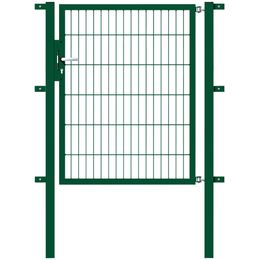 Zauneinzelt&uuml;r Alberts "Flexo", gr&uuml;n, B:100cm H:120cm, Stahl, Tore, in verschiedenen Abmessungen