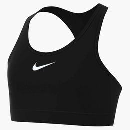 Sport-BH Nike "G NK DF SWOOSH BRA", M&auml;dchen, Gr. XS (116/122), N-Gr, schwarz, wei&szlig;, Obermaterial: 82% Polyester, 18% Elasthan, BHs Sport-BH, f&uuml;r Kinder, f&uuml;r Fitness, sportlicher Stil, mit Elasthan-Anteil