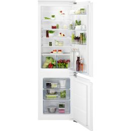 AEG Einbauk&uuml;hlgefrierkombination "TSC5S183DF", Energieeffizienz: D (A-G), silber (wei&szlig;), Rechtsanschlag, wechselbar, K&uuml;hlschr&auml;nke, LowFrost: Erheblich weniger Eisbildung