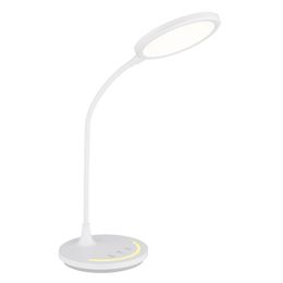 Globo LIGHTING Tischleuchte "KENNY", wei&szlig; matt, H: 38,3cm, 1 Stk., Leuchten, Tischlampe Nachttischlampe Deko-Tischleuchte Schlafzimmer, Tischleuchte