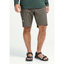 Outdoorsandale Jack Wolfskin "RIDGE SANDAL M", Herren, Gr. 40,5, schwarz, Synthetik, Schuhe Outdoorsandale