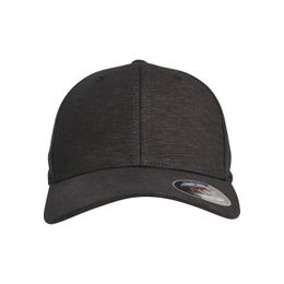 Flex Cap Flexfit "Flexfit Unisex Flexfit Natural Melange", Gr. S/M, schwarz, 98% Baumwolle, 2% Elasthan, unifarben, Caps