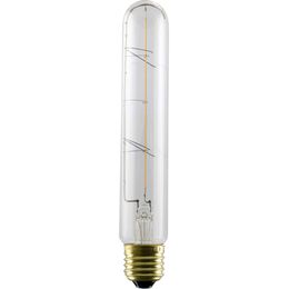 Segula LED-Filament "LED Tube klar, E27", Energieeffizienz: G (A-G), transparent, klar, L:20cm &Oslash;:3,2cm, Leuchtmittel