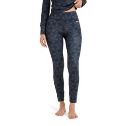 Sporthose Roxy "Daybreak Brushed", Damen, Gr. S, schwarz snowflakes, Obermaterial: 92% Microfaser, 8% Elasthan;, Hosen Sporthose
