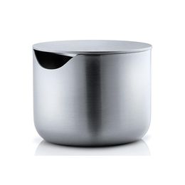 Zuckerdose Blomus "BASIC", silber (edelstahlfarben), H:5,2cm, Lebensmittelaufbewahrungsbeh&auml;lter, Zuckerdose