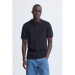 Poloshirt Blend "BHBaron", Herren, Gr. XXL, salute, Feinstrick, 100% Baumwolle, Strukturmuster, normal normal, ohne Ausschnitt, Rippb&uuml;ndchen, Shirts, Stilvolles Feinstrick-Poloshirt mit strukturiertem Rippmuster