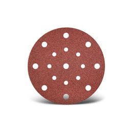 Menzer Klett-Schleifscheiben &Oslash; 150 mm K180 17-Loch Set 50 St&uuml;ck (231621180)