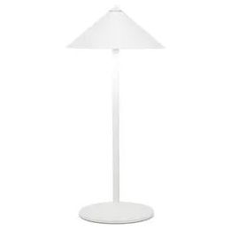 Zafferano Tischleuchte Pina L Desk Wei&szlig;