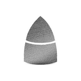 Menzer Klett-Schleifgitter 93 mm K60 f&uuml;r Deltaschleifer 62 x 102 mm (261321060)