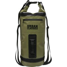 Rucksack Urban Classics "Urban Classics Unisex Adventure Dry Backpack", Gr. onesize, olive, Rucks&auml;cke Rucksack