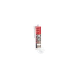 Fischer DDK Dachdicht 310ml transparent f&uuml;r Abdichtung von Dachanschl&uuml;ssen mit Silikon-Dichtmasse, 49103 (049103)
